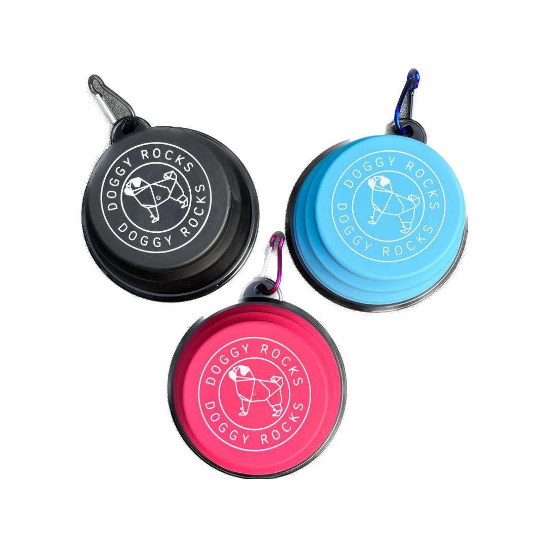 Dog equipment - Collapsible Water Bowls - Dog Supplies – Doggy Rocks